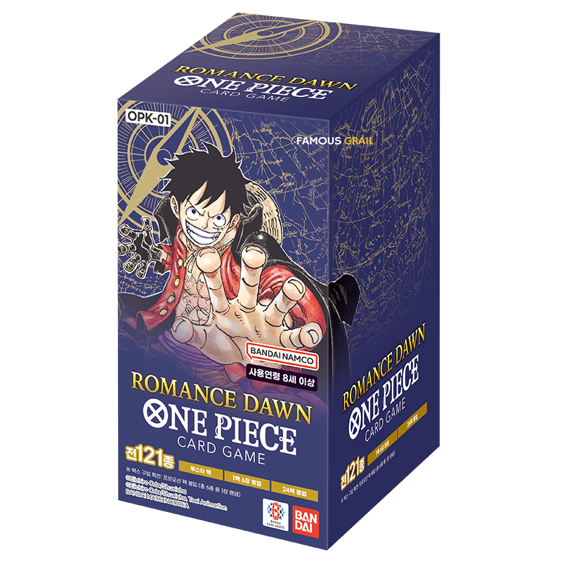 One Piece Romance Dawn [OP-01] Korean Booster Box – Famous Grail