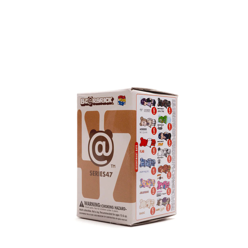 Medicom Toy BEARBRICK Series 47 100% Figure Blind Box – Famous Grail