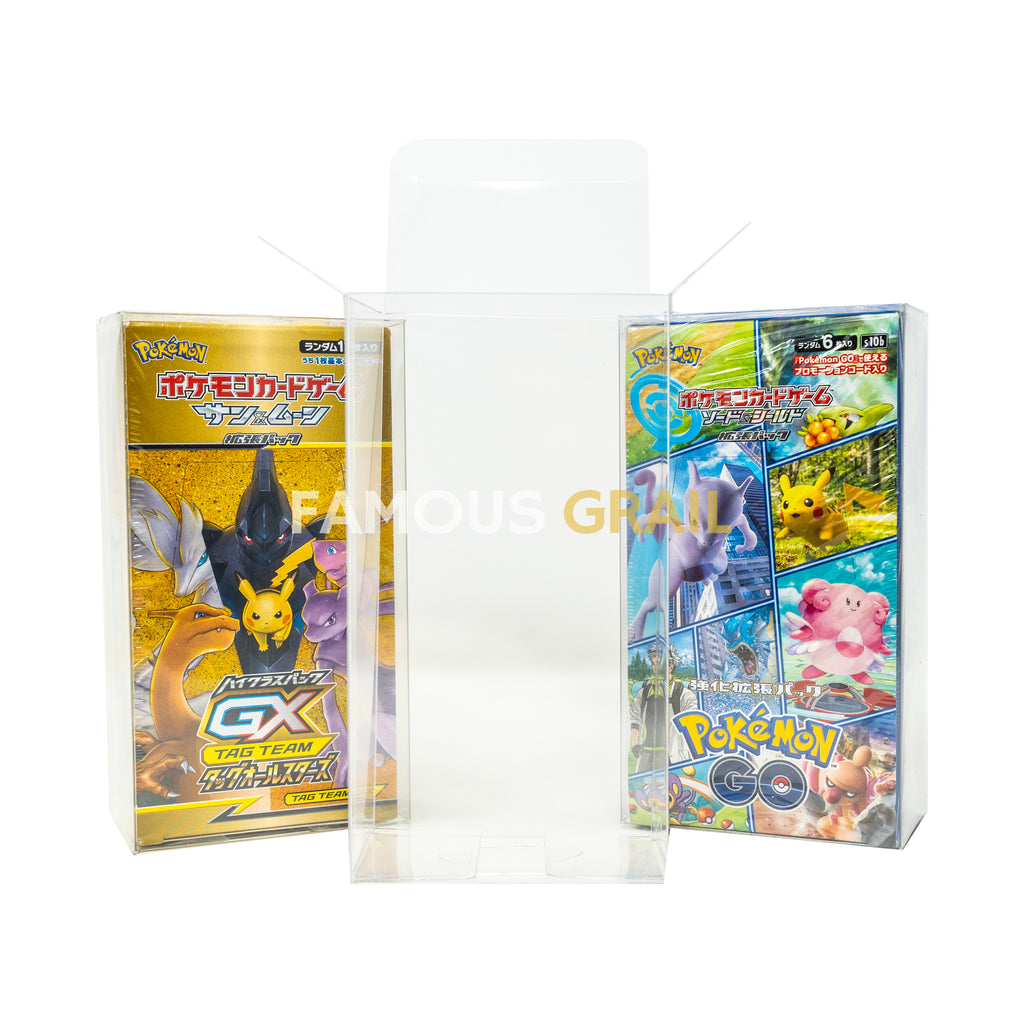 Pokemon Japanese Booster Box Protector [Half Size Box] – Famous Grail