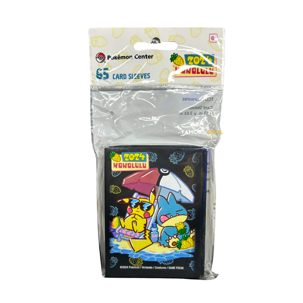 Pokemon World Championships 2024 Hawaii - Pikachu on the Beach Sleeves ...
